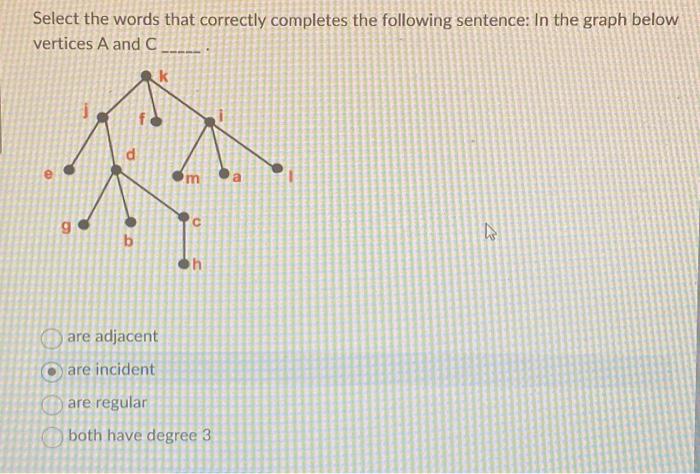 [solved] Select The Words That Correctly Completes The Foll