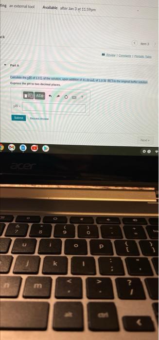 Solved ting an extemal tool Available atter Jan 31159 ack | Chegg.com