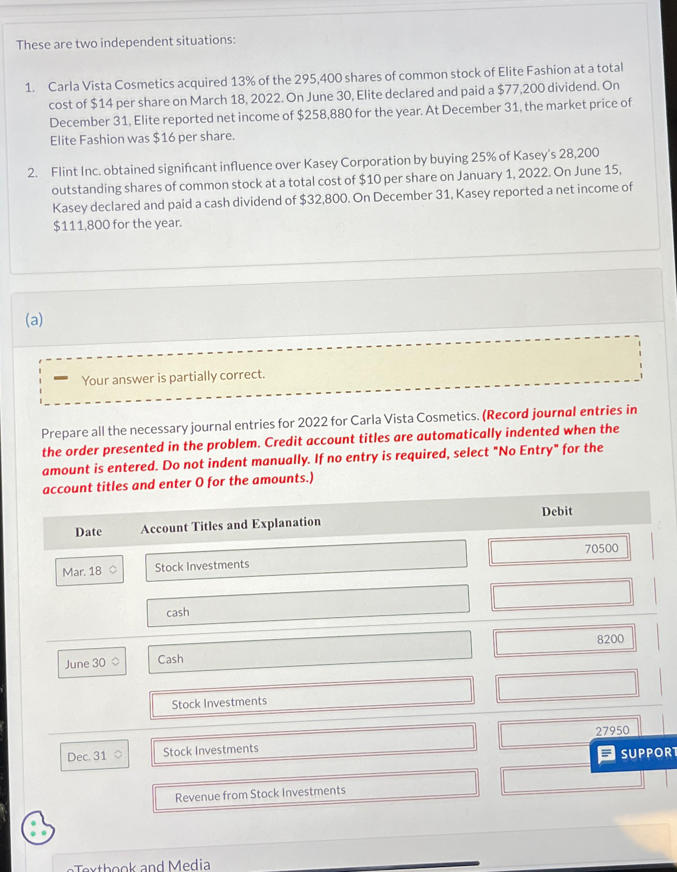 Solved These are two independent situations:Carla Vista | Chegg.com