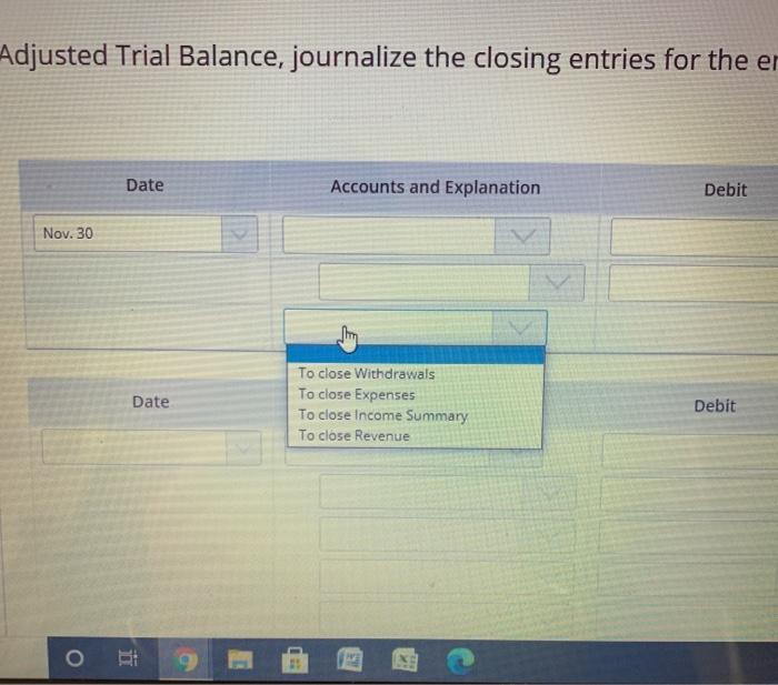 Solved HINT Activity 3.a - Journalize Closing Entries Using | Chegg.com Solved HINT Activity 3.a - Journalize Closing Entries Using | Chegg.com