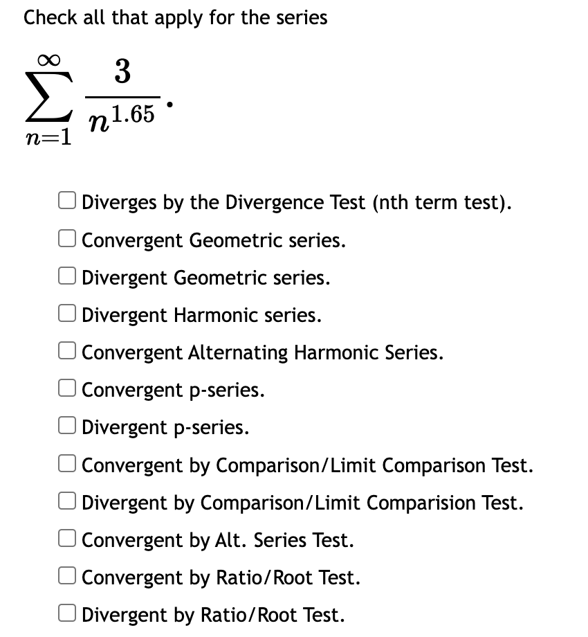 Solved Check all that apply for the | Chegg.com