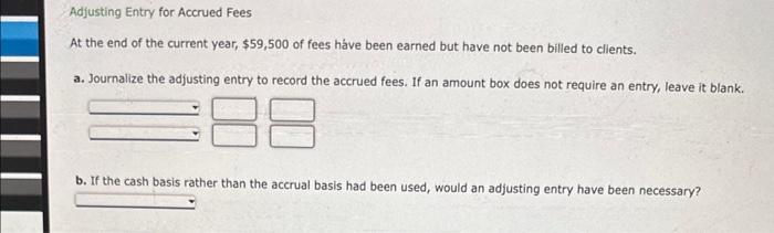 Classifying Types of Adjustments Classify the | Chegg.com