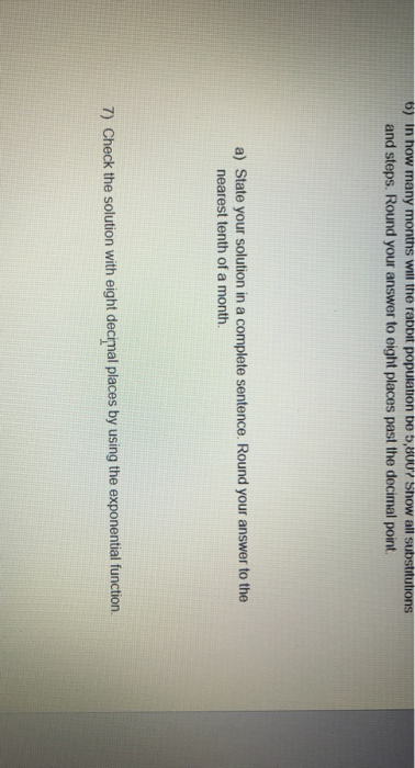 Solved For the problem situation, answer the following | Chegg.com