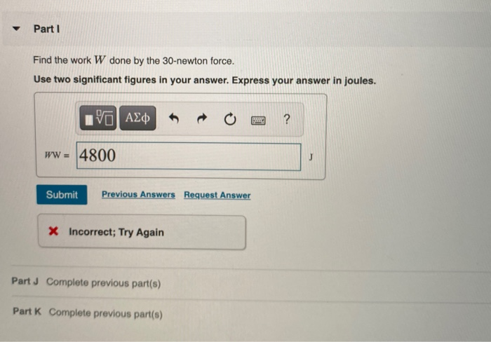 Solved Learning Goal: Part A To be able to calculate work | Chegg.com
