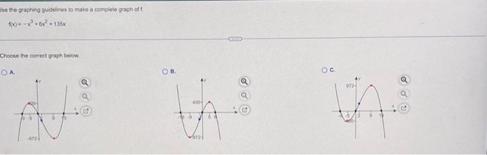 Solved Use the graphing guidelines to make a complete graph | Chegg.com