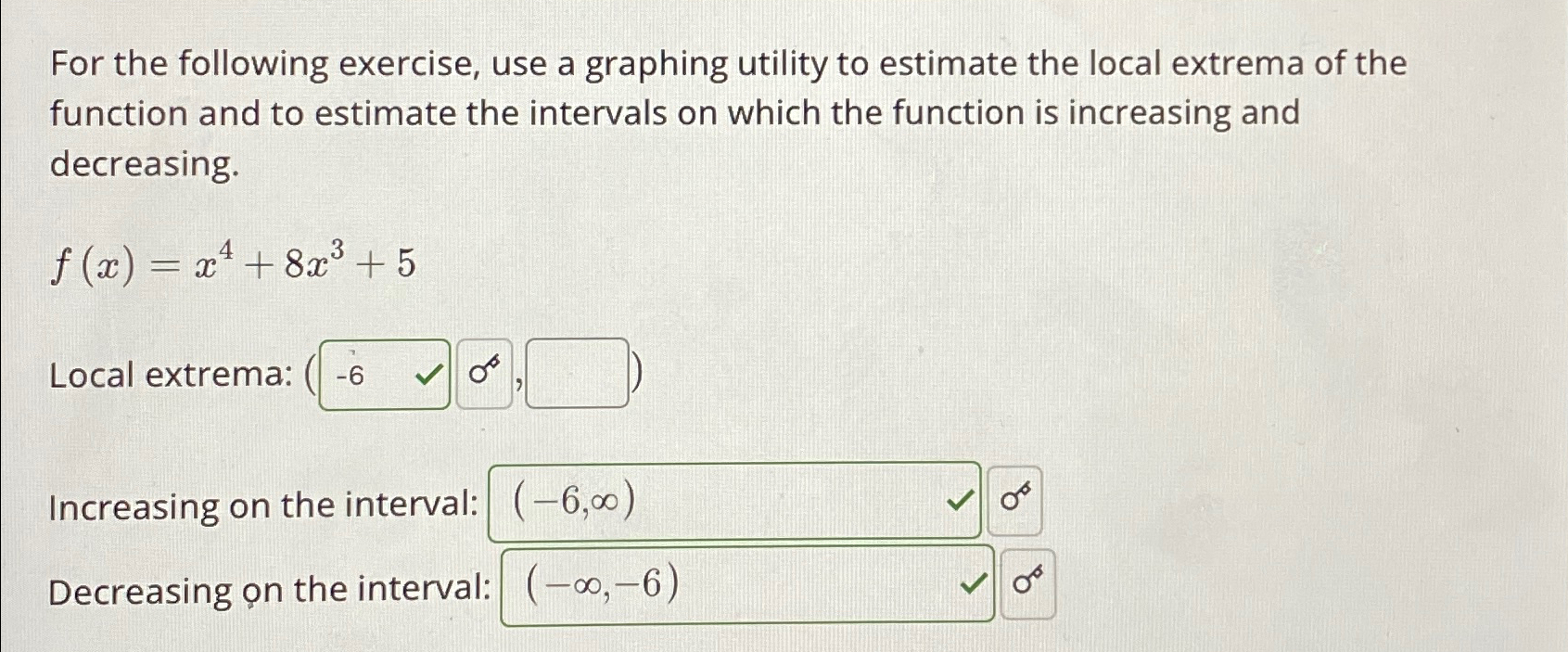 Solved For the following exercise, use a graphing utility to | Chegg.com