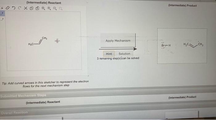 Solved (Intermediate) Reactant CXO (Intermediate) Product U | Chegg.com