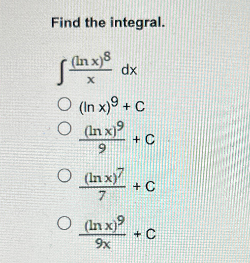 Solved Find the | Chegg.com