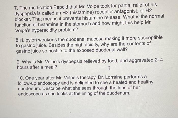 Solved 5. Mr. Volpe asks, "What do the bacteria have to do | Chegg.com