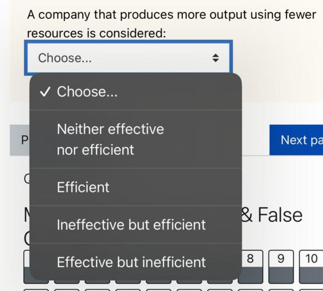 Solved A company that produces more output using fewer | Chegg.com