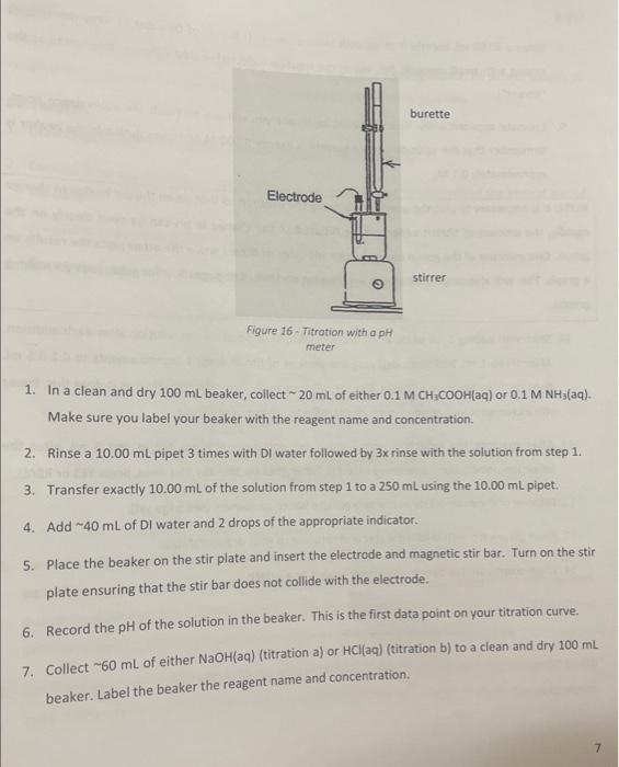 Solved What size of beaker is used to hold the analyte | Chegg.com