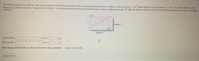 Solved The drawing shows an edge-on view of two planar | Chegg.com