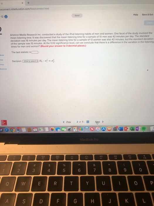 Solved wconnect.meducation.com/flow.connect.html 126 Help | Chegg.com