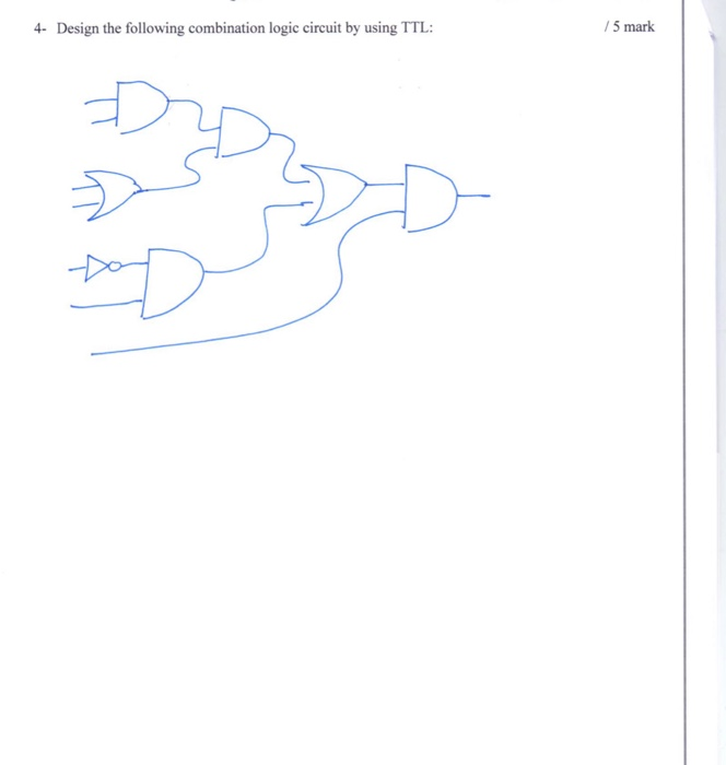 Solved 2 Convert The Following Combination Logic Circuit To