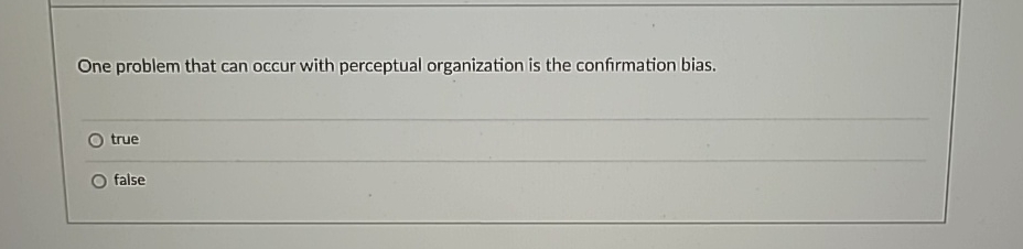 Solved One problem that can occur with perceptual | Chegg.com