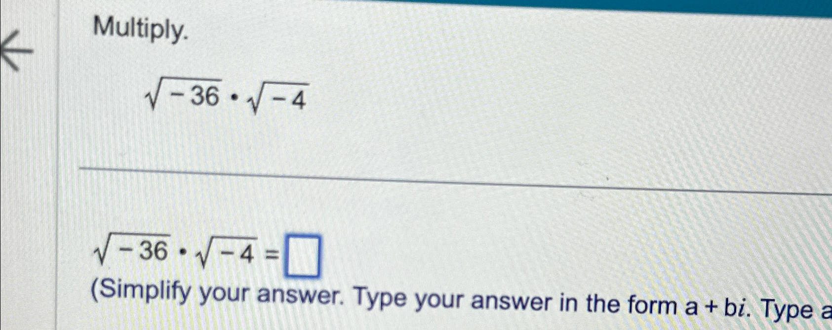 Solved Multiply.-362*-42-362*-42=(Simplify your answer. Type | Chegg.com
