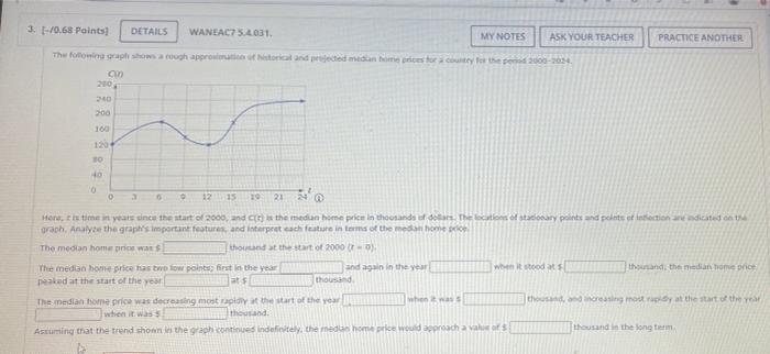 Solved MY NOTES ASK YOUR TEACHER PRACTICE ANOTHER 3. (-/0.68 | Chegg.com