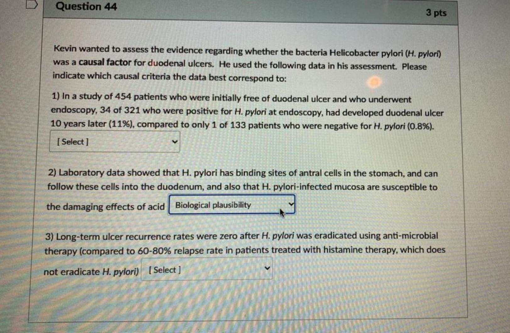 Solved Kevin wanted to assess the evidence regarding whether | Chegg.com