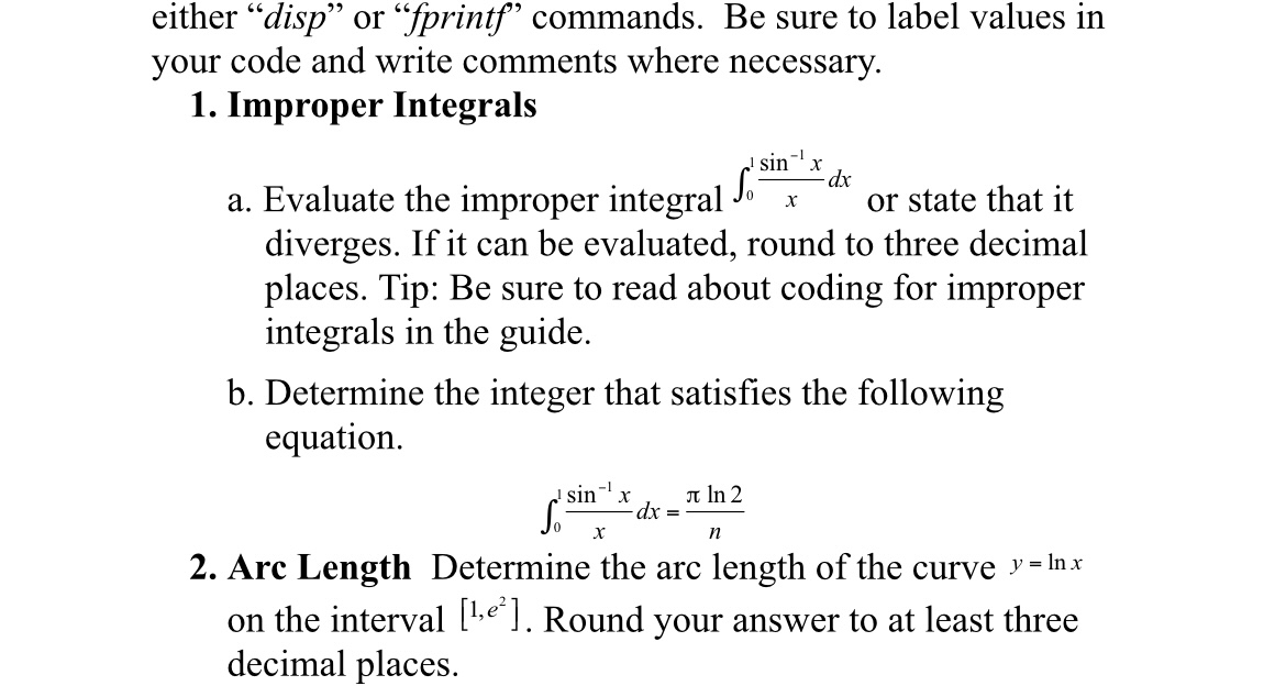 Solved matlab basic code please either 