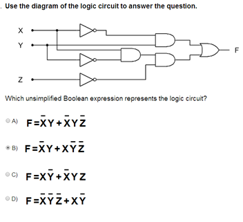 Solved Use the diagram of the logic circuit to answer the | Chegg.com