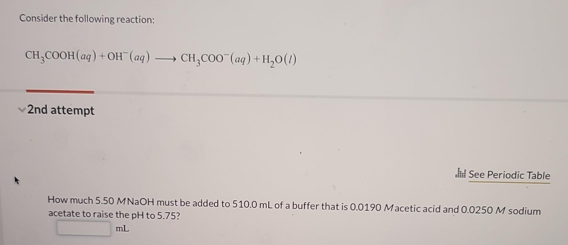 Solved Consider the following reaction: | Chegg.com