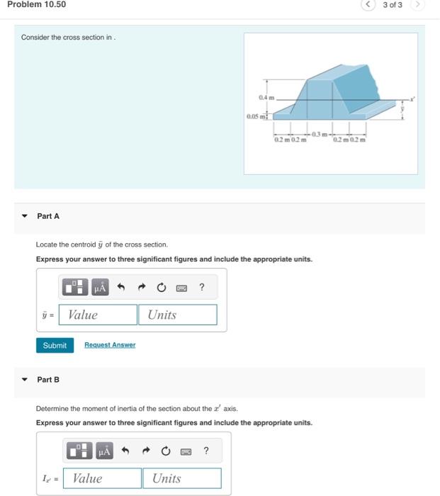 Solved Consider the cross section in . Part A Locate the | Chegg.com