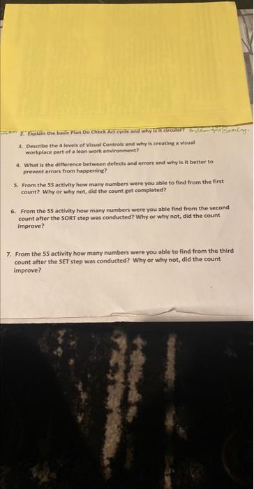 Solved 3. Describe the 4 levels of visual Controls and whiy | Chegg.com