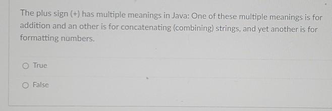 Solved Every Java program must have a main method where | Chegg.com