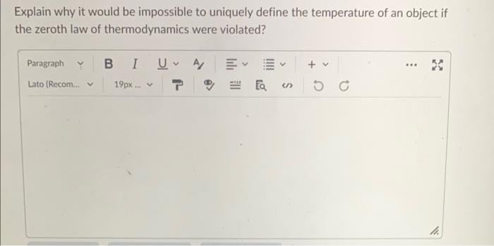 Solved Explain why it would be impossible to uniquely define | Chegg.com