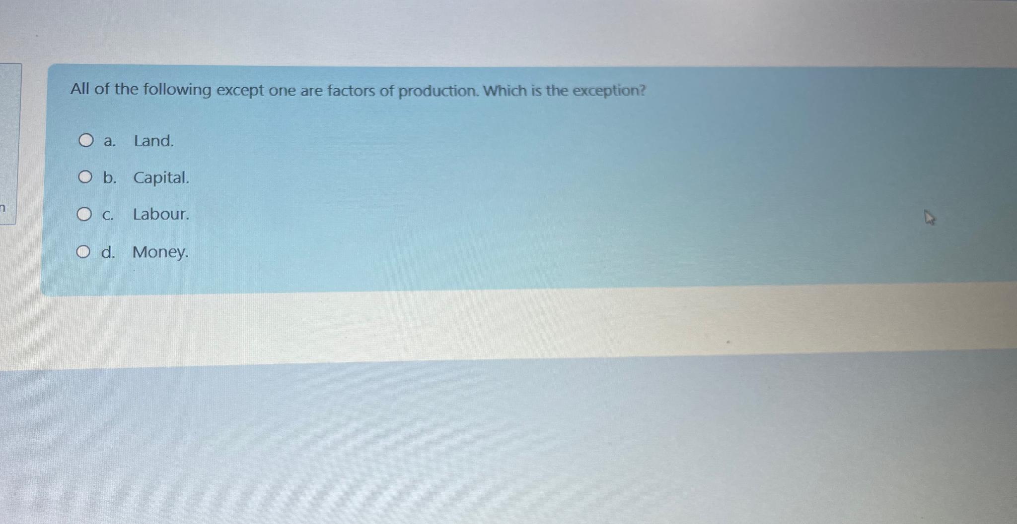 Solved All of the following except one are factors of | Chegg.com