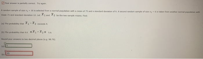 Solved Your Answer Is Partially Correct Try Again 6 Is