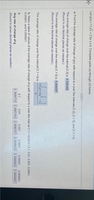 I keep getting part b wrong. what am I doing | Chegg.com