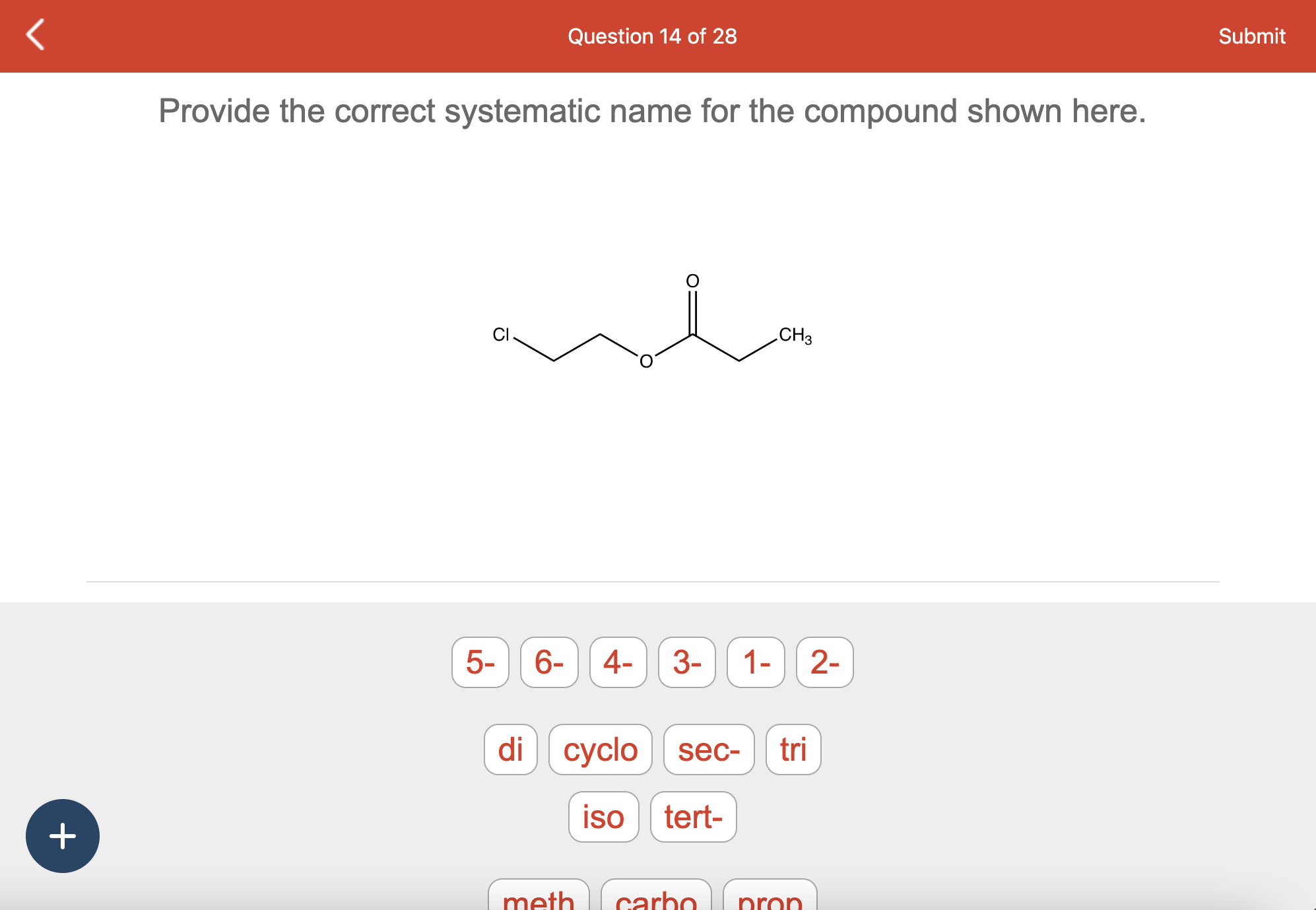 Solved Provide the correct systematic name for the compound | Chegg.com
