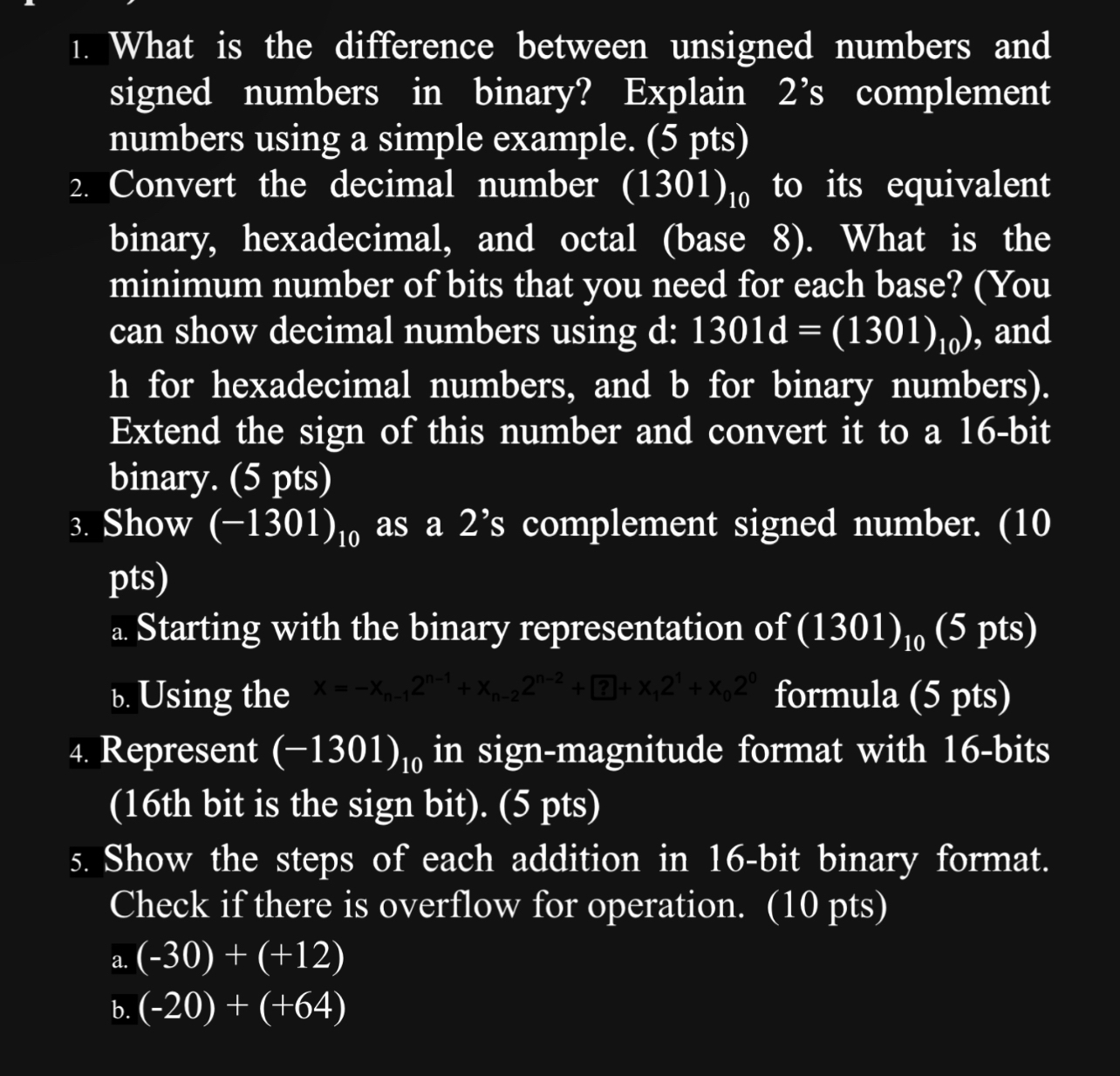 Solved Please solve all parts. | Chegg.com