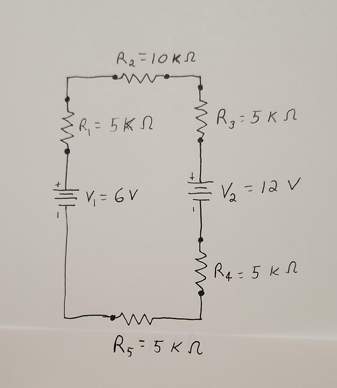 Solved a. find the voltage across each resistor using | Chegg.com