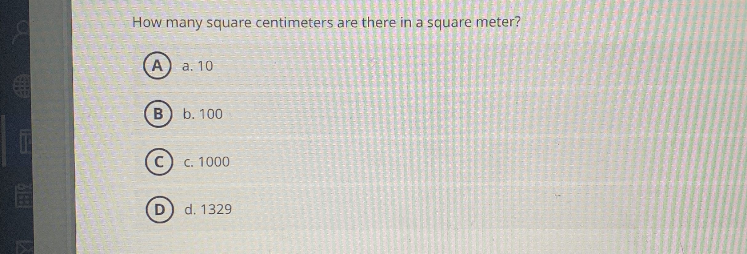 Solved How many square centimeters are there in a square | Chegg.com
