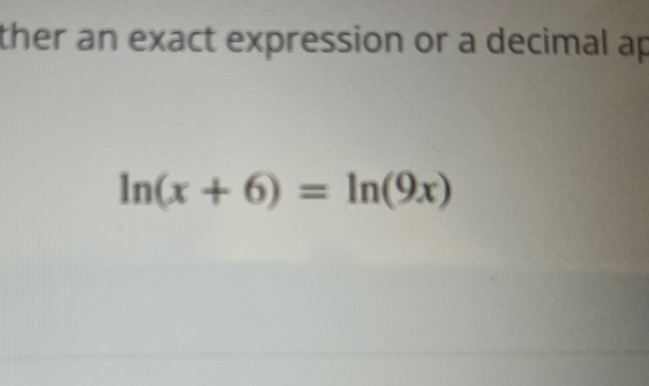 Solved ther an exact expression or a decimal | Chegg.com