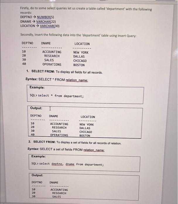 Solved 1. INSERT 2. UPDATE 3. DELETE INSERT INTO: This is | Chegg.com