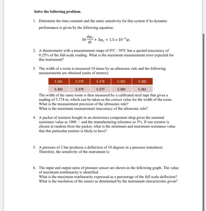 Solved Solve the following problem. 1. Determine the time | Chegg.com