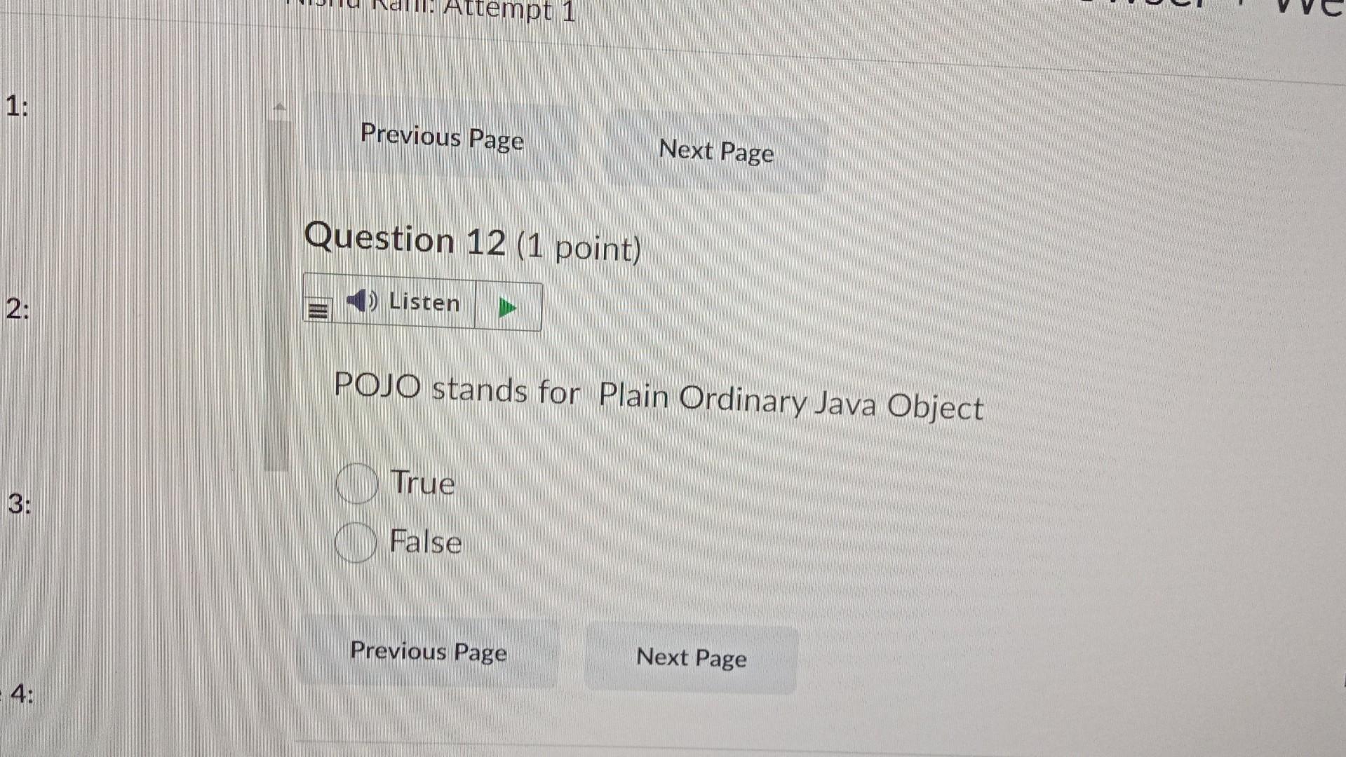 Solved What Is The Difference Between A Bean And A Pojo 