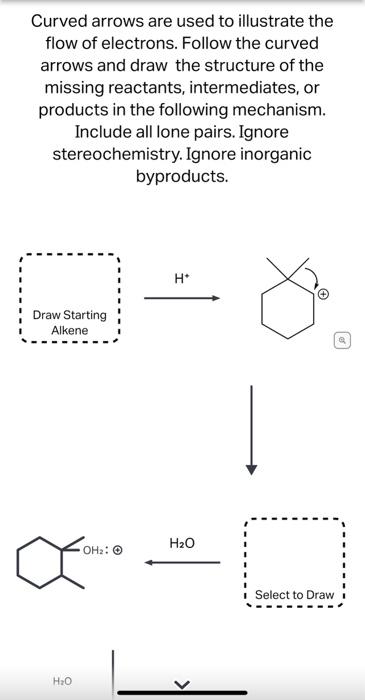 Solved Curved arrows are used to illustrate the flow of | Chegg.com