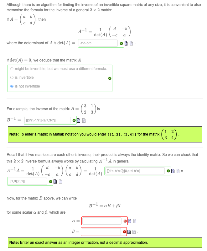 Solved Although there is an algorithm for finding the | Chegg.com