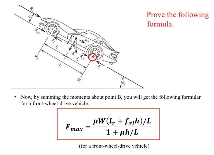Solved Ru= aerodynamic resistance in Ib (N). Ref = rolling | Chegg.com