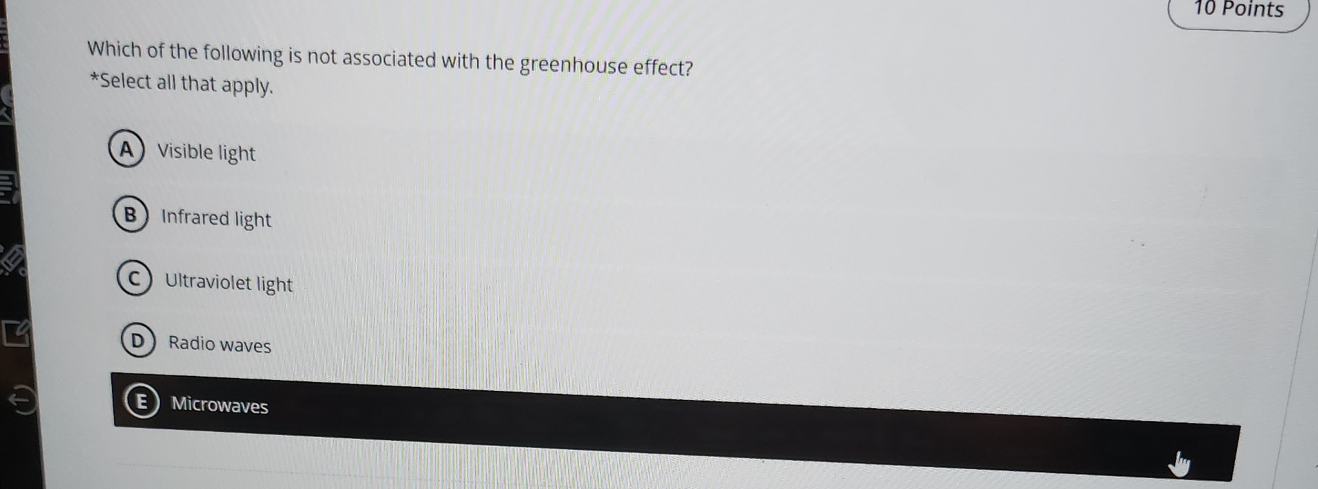 Solved 10 ﻿PointsWhich of the following is not associated | Chegg.com