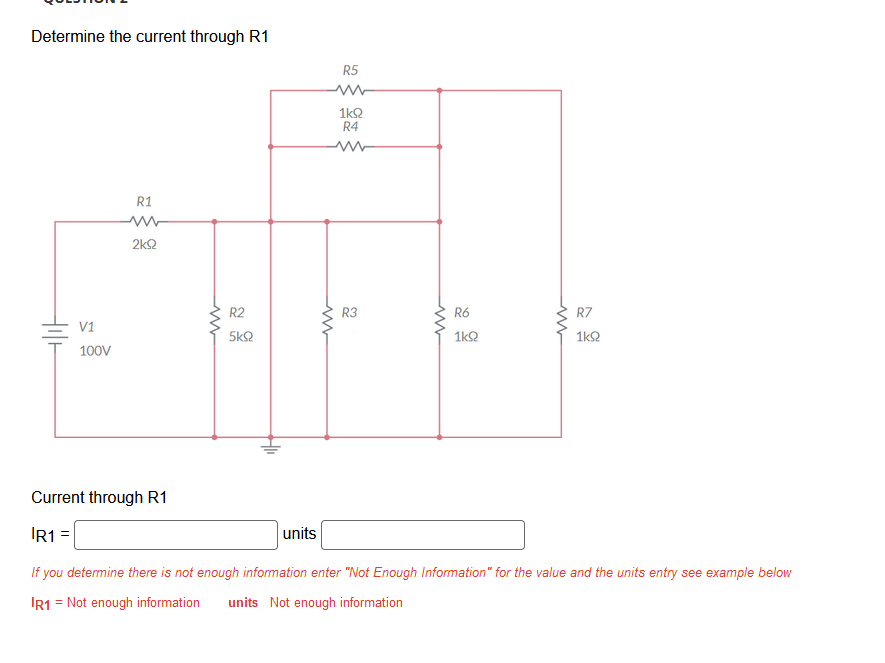 Solved Determine RT and ITDetermine the current through | Chegg.com