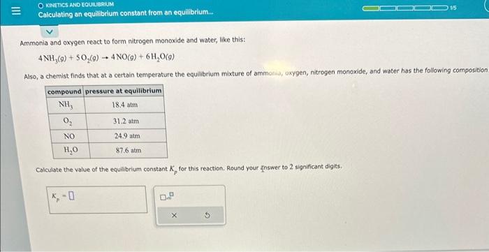Solved Ammonia and oxygen react to form nitrogen monoxide | Chegg.com
