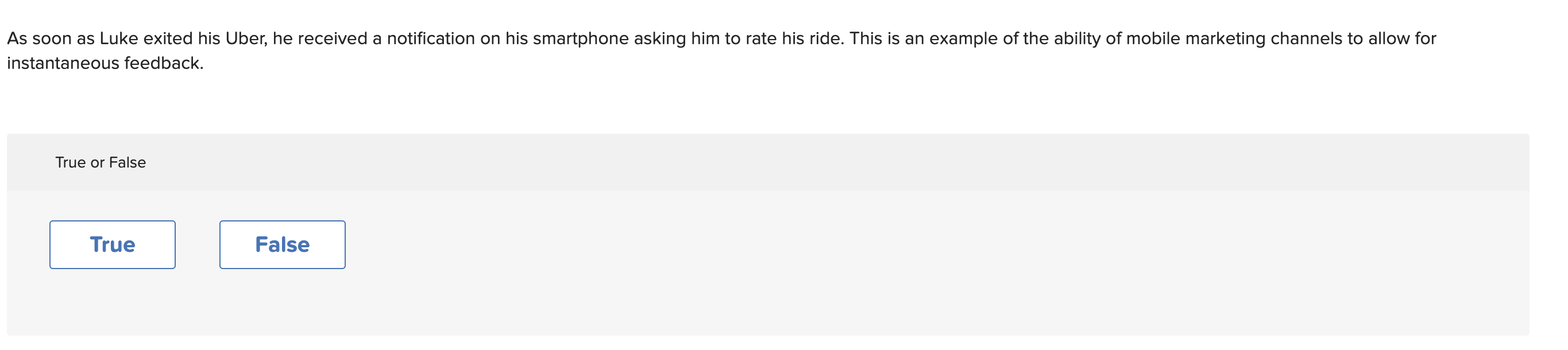 Solved As soon as Luke exited his Uber, he received a | Chegg.com