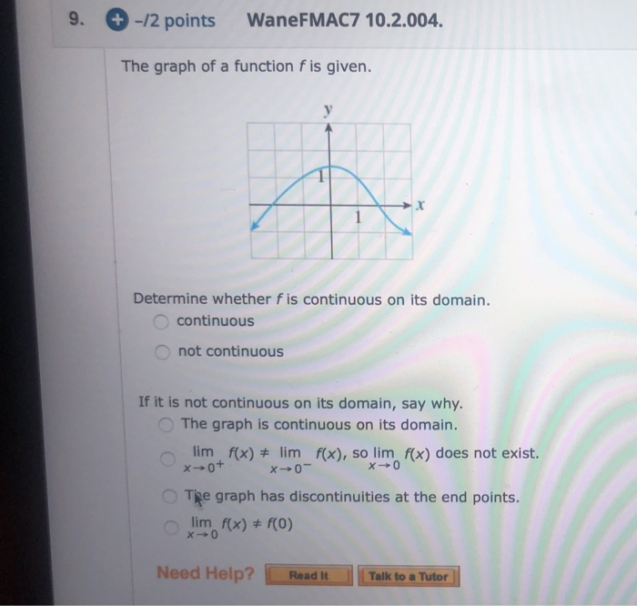 Solved 9. + -12 points WaneFMAC7 10.2.004. The graph of a | Chegg.com