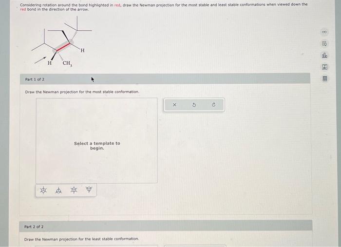 Solved Considering rotation around the bond highlighted in | Chegg.com