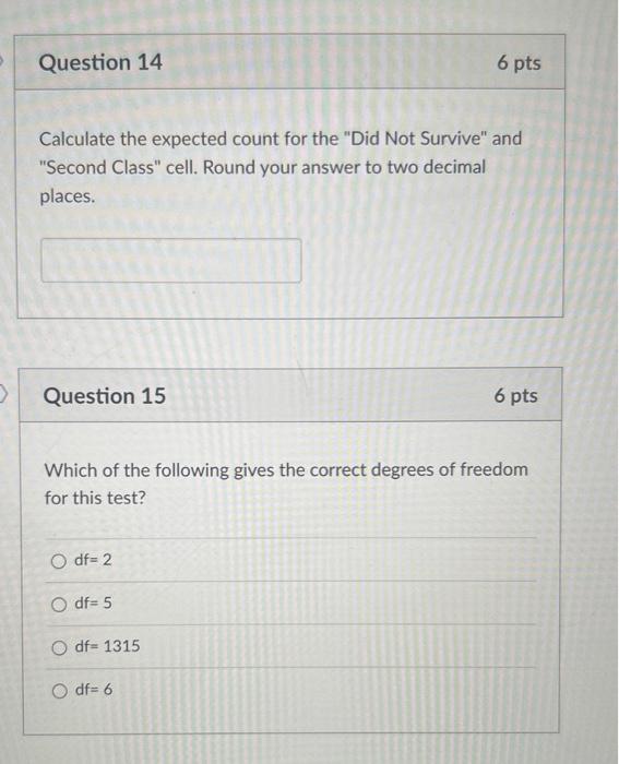 Solved Part II: Titanic With 20% of men, 74% of women, and | Chegg.com